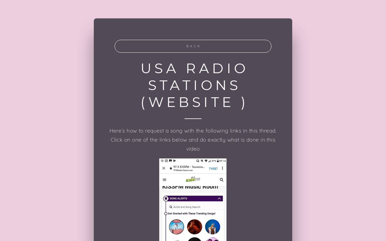 USA RADIO STATIONS ( WEBSITE )